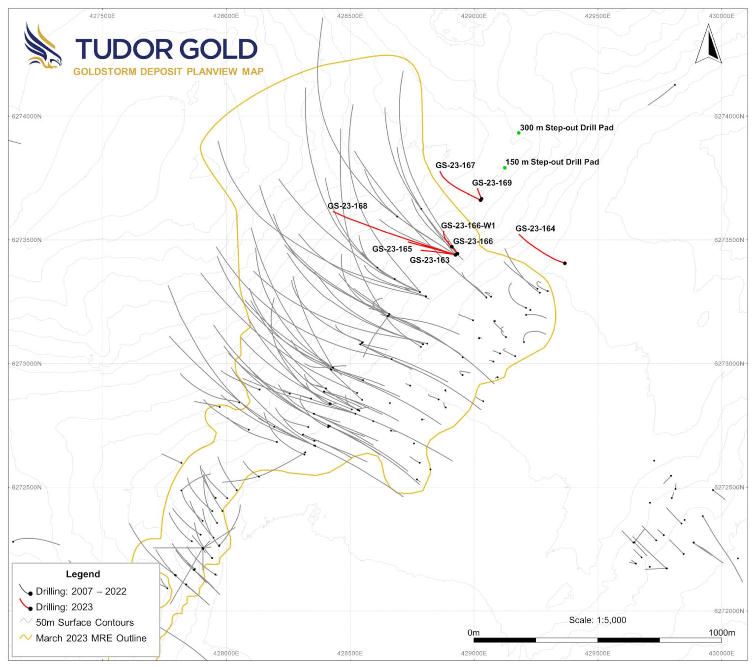 Tudor Gold Provides Update on 2023 Exploration Program With Over 5,400 ...
